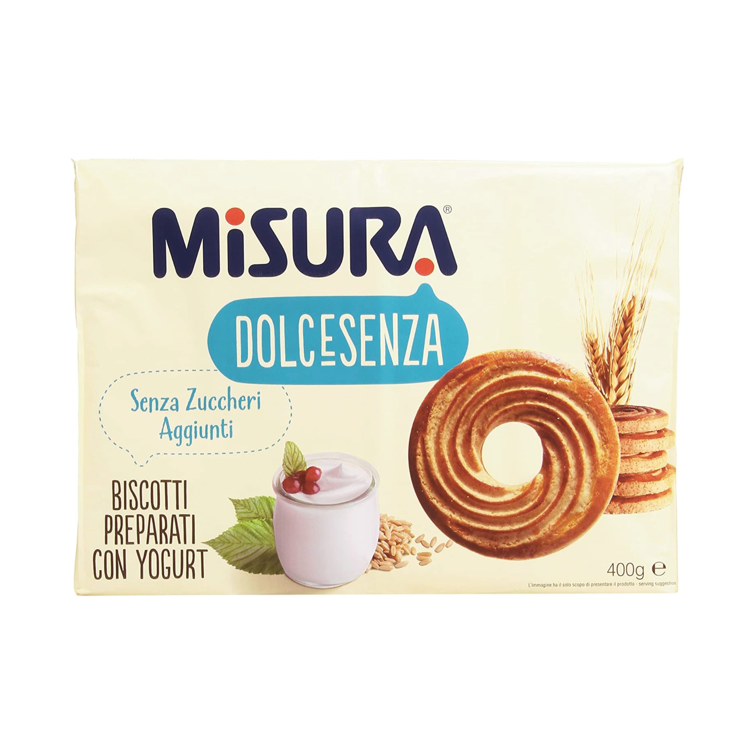Misura - zero sugar biscuits 400 gr