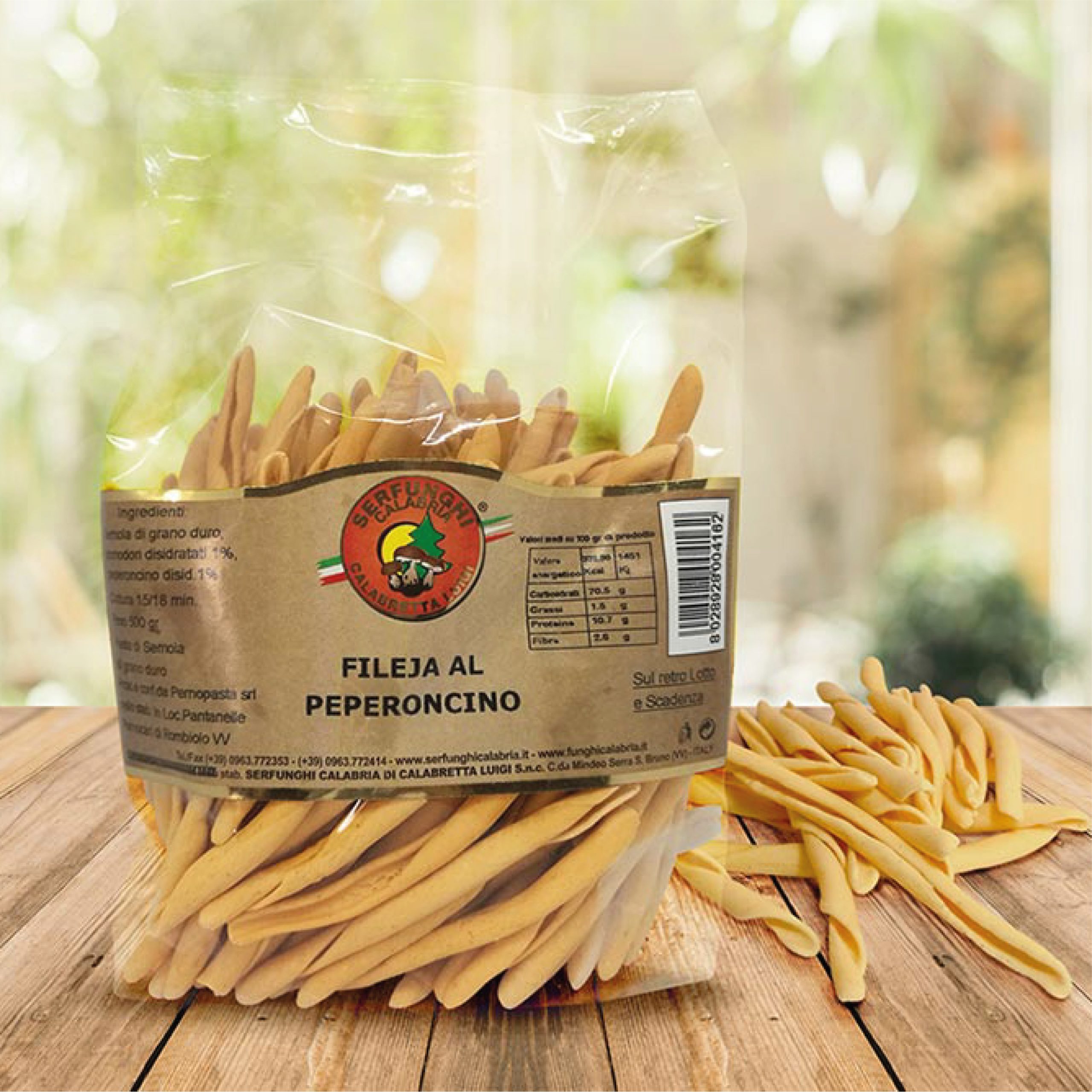 Calabrian pasta - Spicy Fileja 500gr