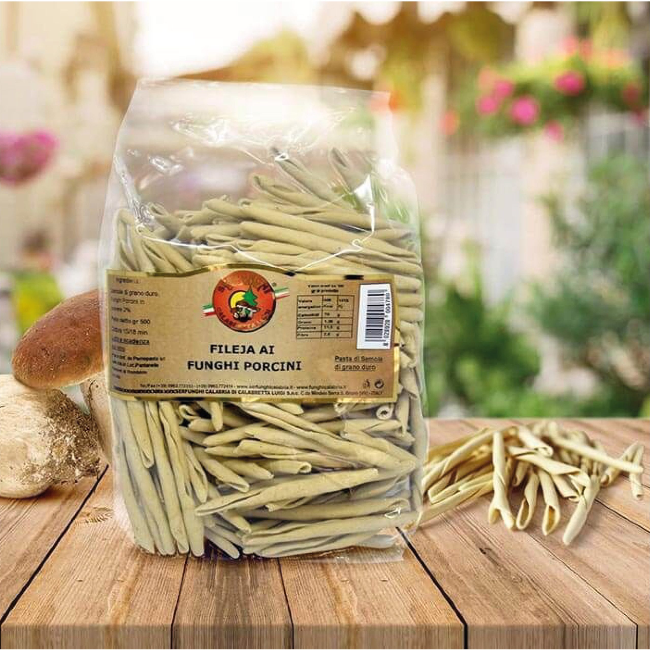 Calabrian pasta - Porcini Fileja 500gr