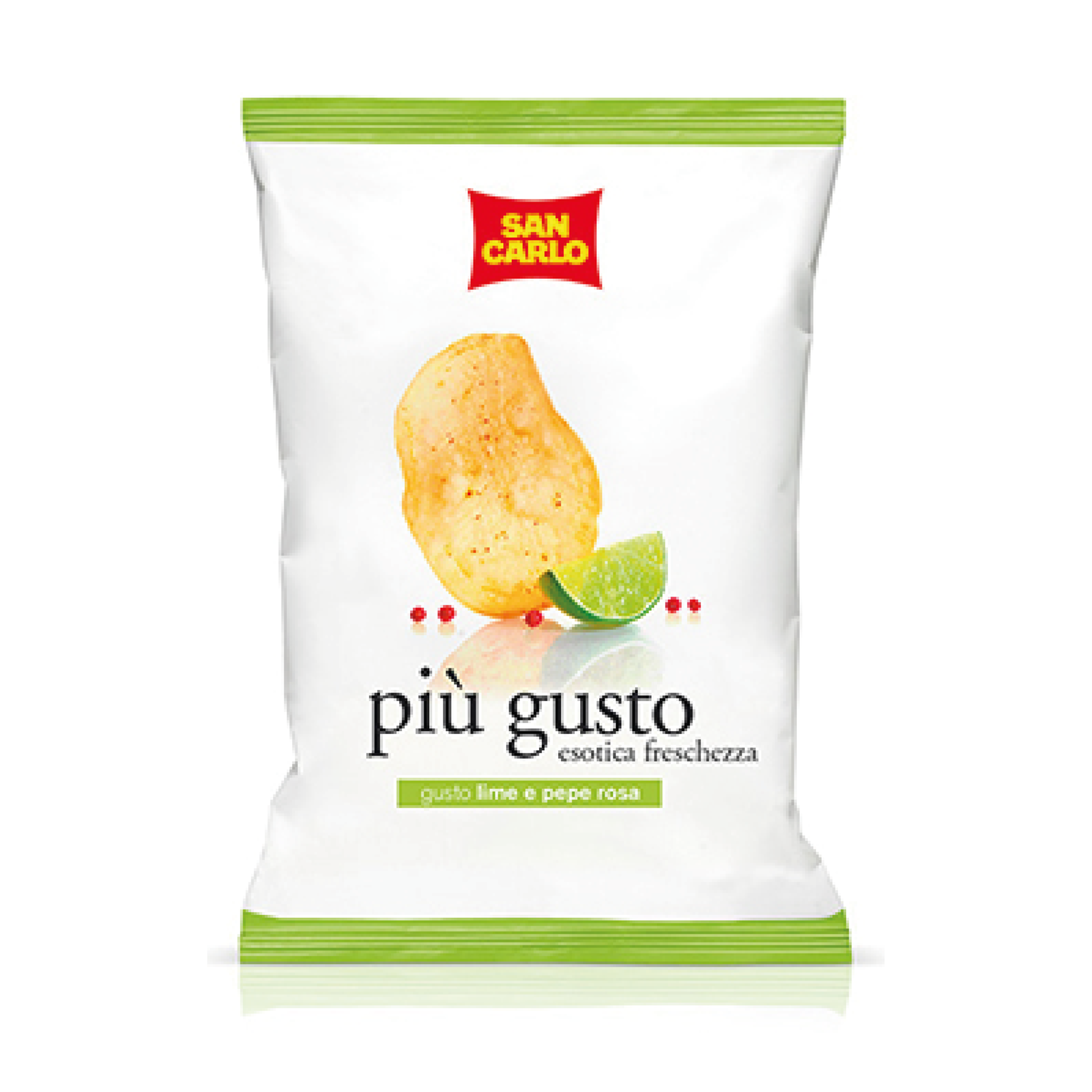 San Carlo - Lime and Pink Pepper Crisps 150 gr